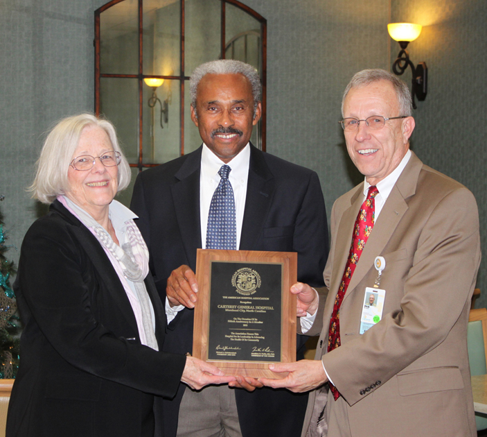 Celebrating 50 Year Membership with American Hospital Association