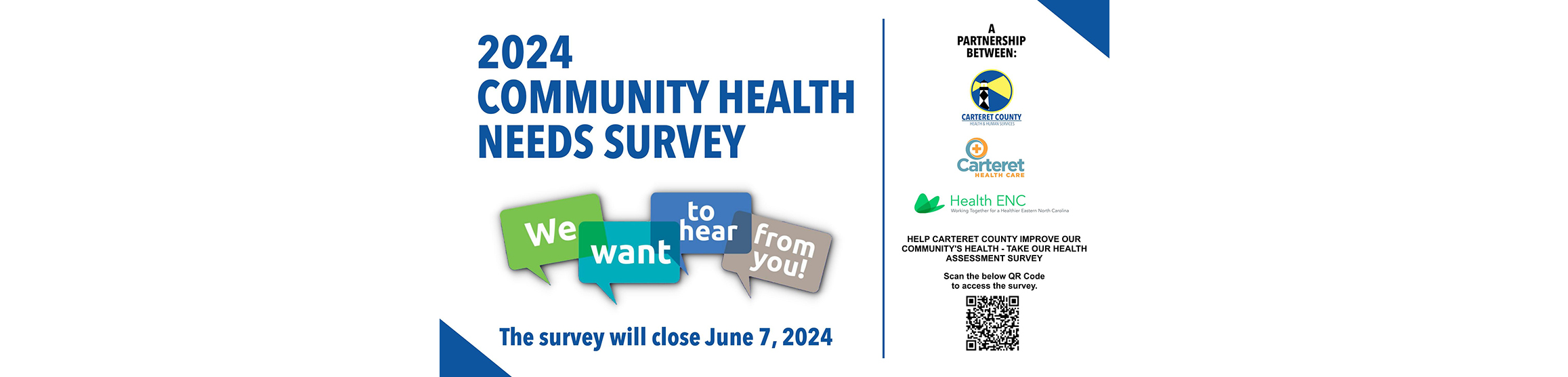Community Health Needs Survey open until June 7, 2024